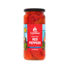 Cypressa Roasted Red Peppers In Brine 465g | Grape Tree