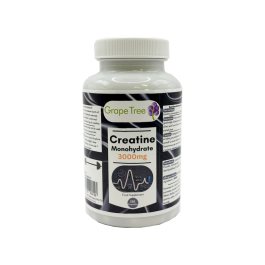 Grape Tree Creatine Monohydrate 3000mg 120 Capsules | Grape Tree