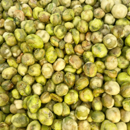 Green Wasabi Coated Peas 500g | Spicy Crunchy Snack | Grape Tree