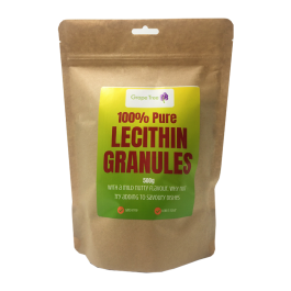 100% Pure Lecithin Granules 500g | Supplements | Grape Tree