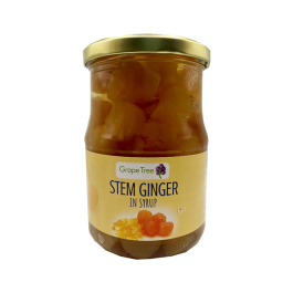 Stem Ginger In Syrup 720g | Glace Fruits | Grape Tree