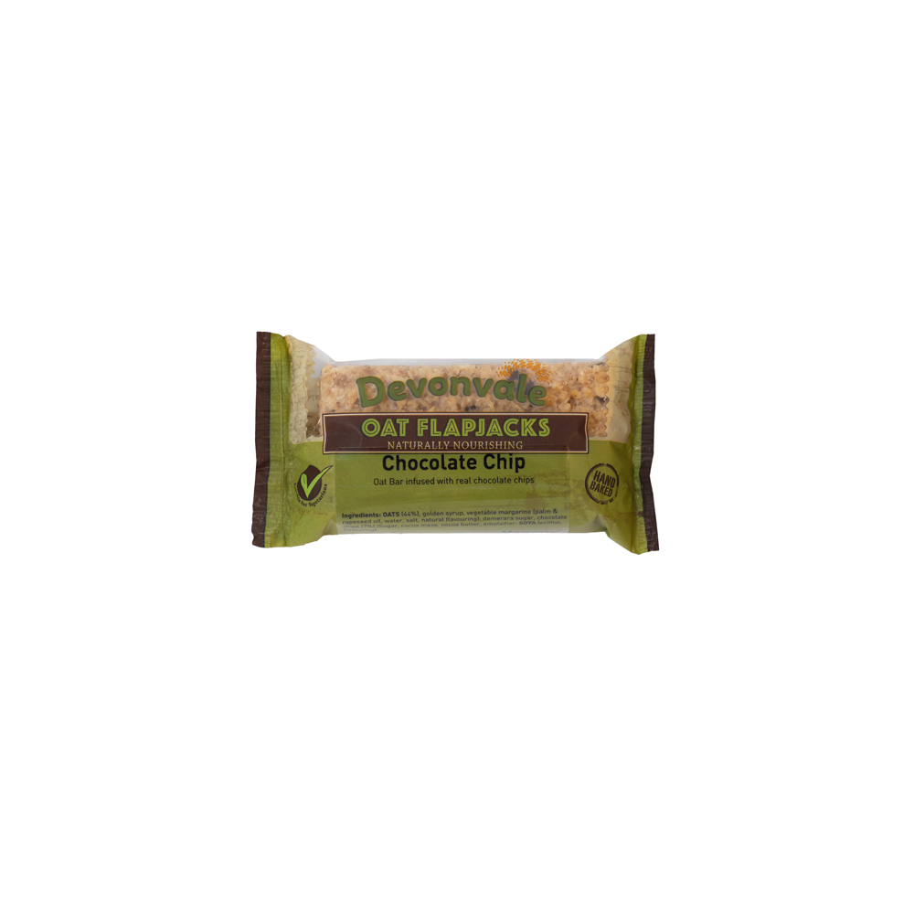 Get Devonvale Chocolate Chip Flapjack 90g Online - Grape Tree
