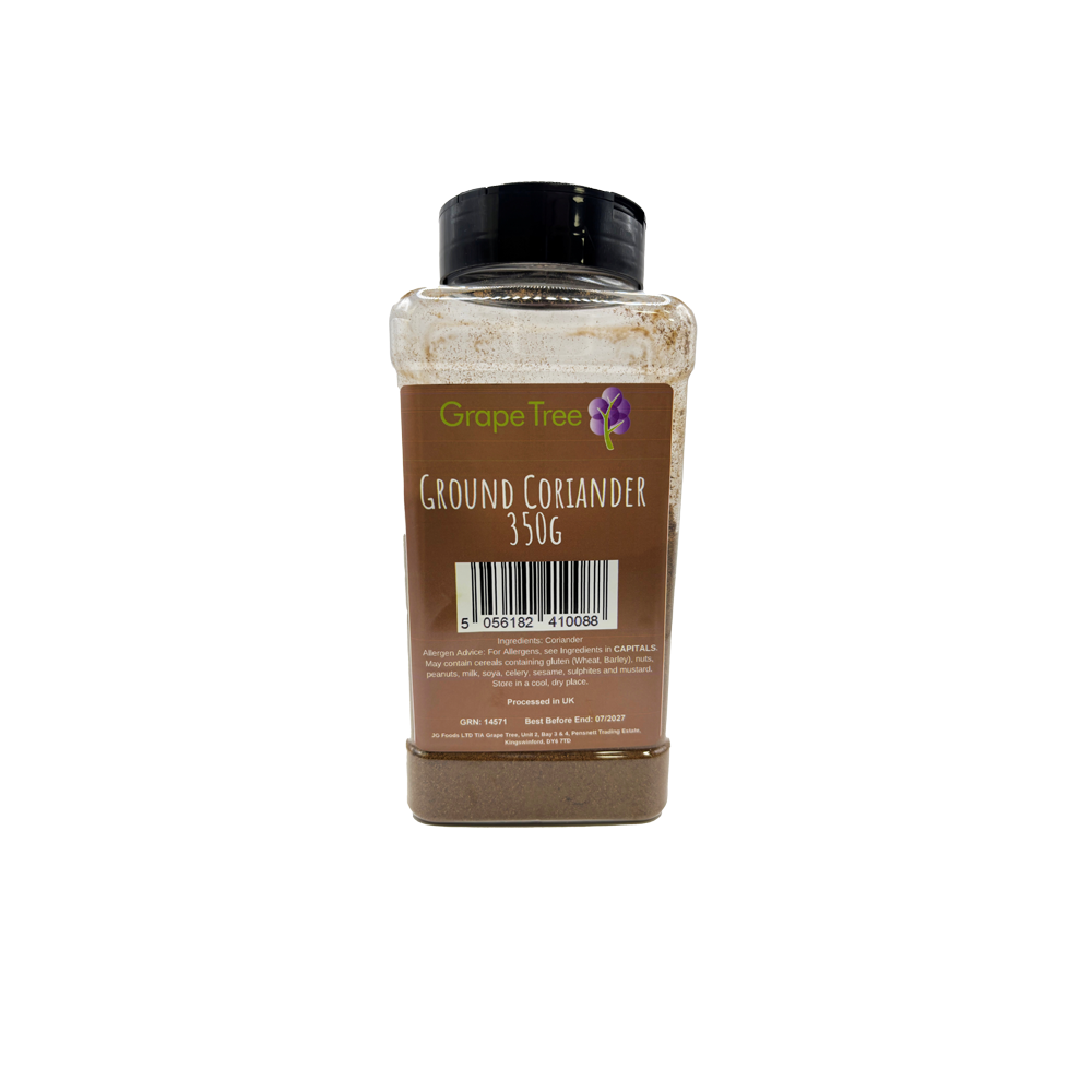 Ground Coriander 350g | Herbs & Spices | Grape Tree