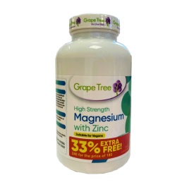Grape Tree Magnesium And Zinc 240's