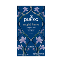 Buy Pukka Organic Night Time Herbal Tea 20 Bags Online - Grape Tree