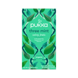 Buy Pukka Organic Three Mint Herbal Tea 20 Bags Online - Grape Tree