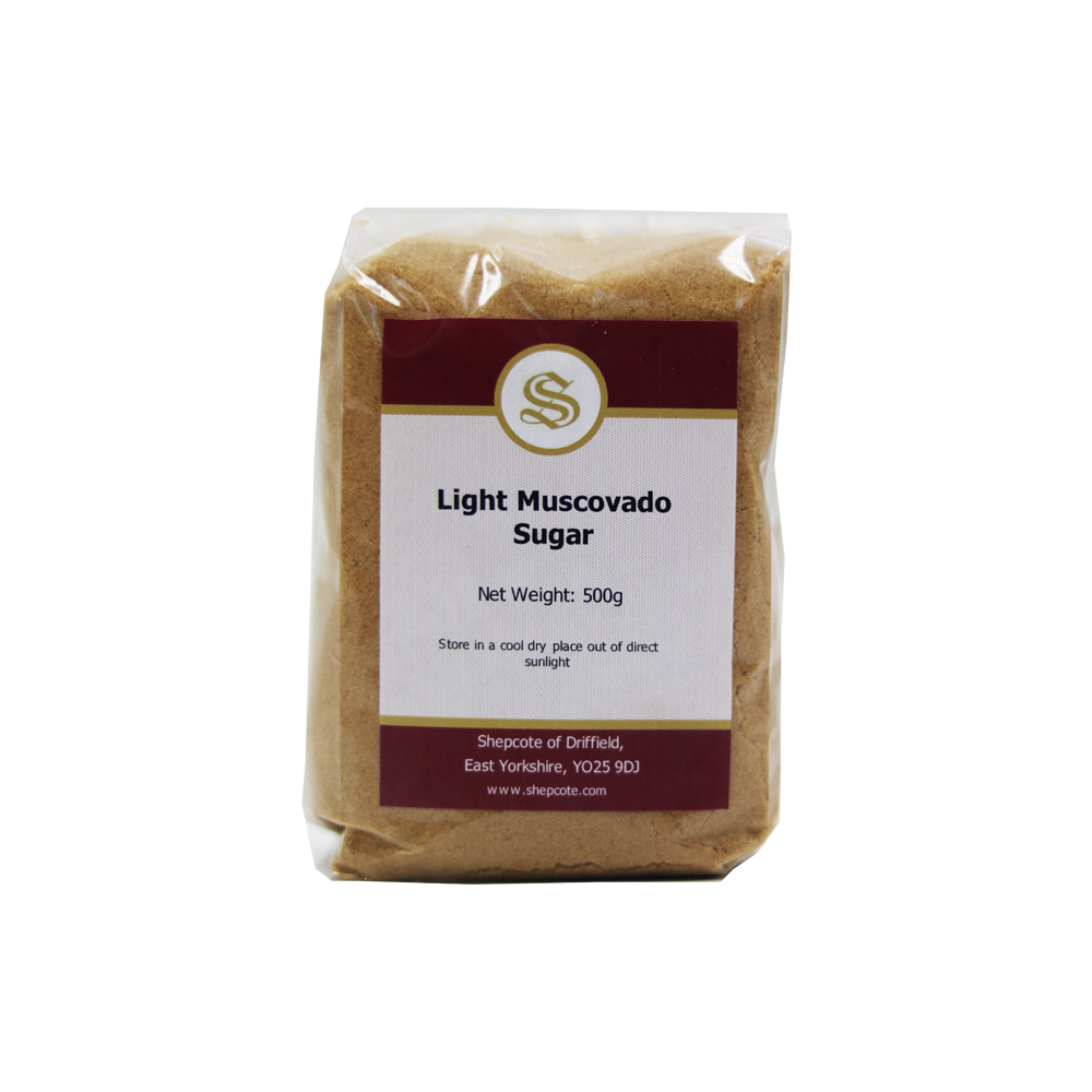 Buy Light Muscovado Sugar 500g Online - Grape Tree