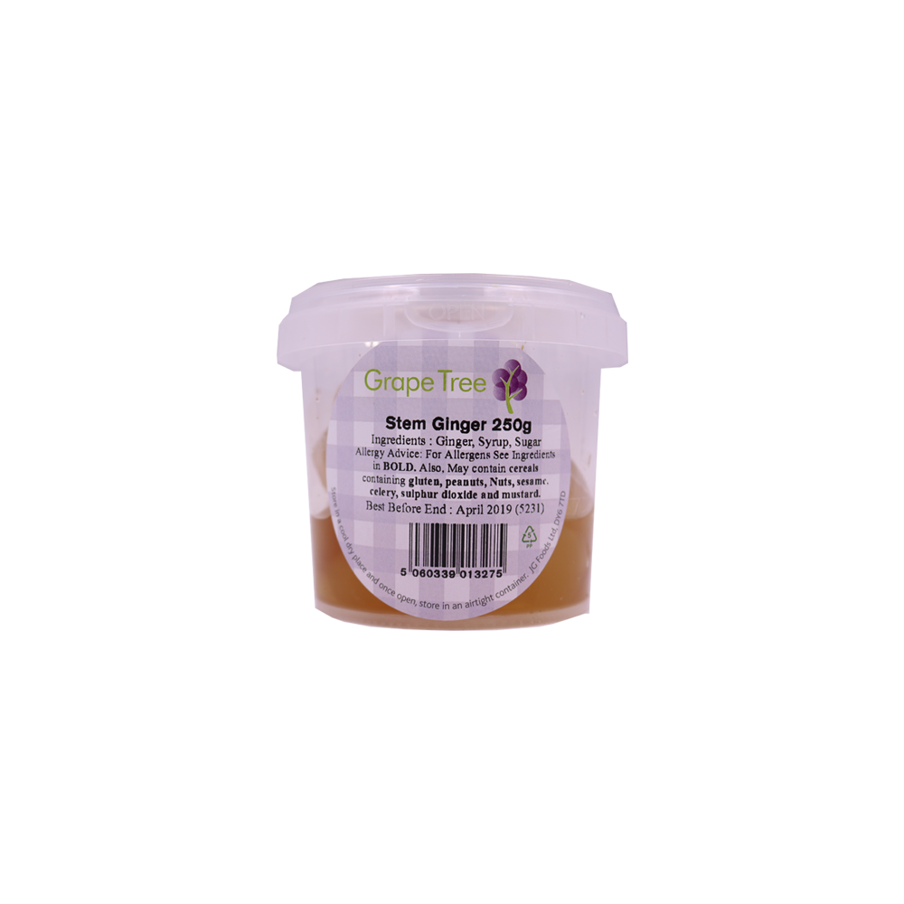 Order Stem Ginger 250g Online - Grape Tree