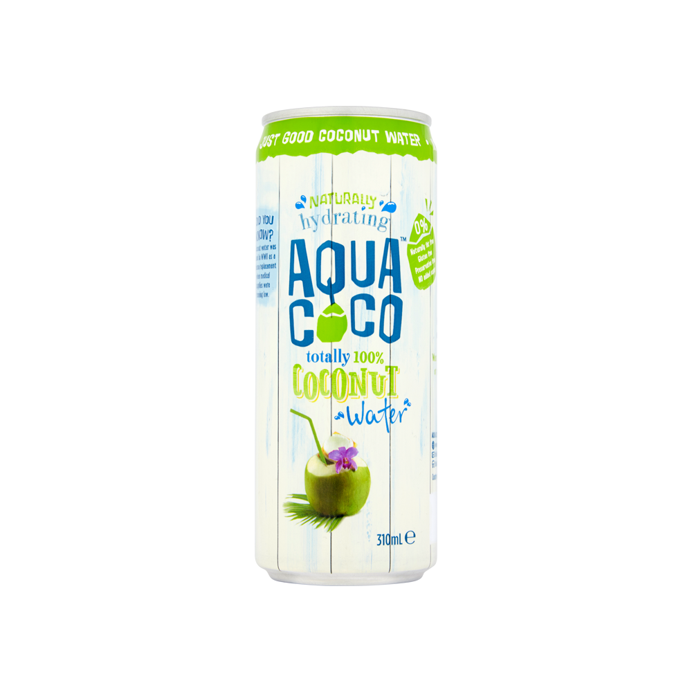 Aqua Coco Coconut Water In Can 310ml