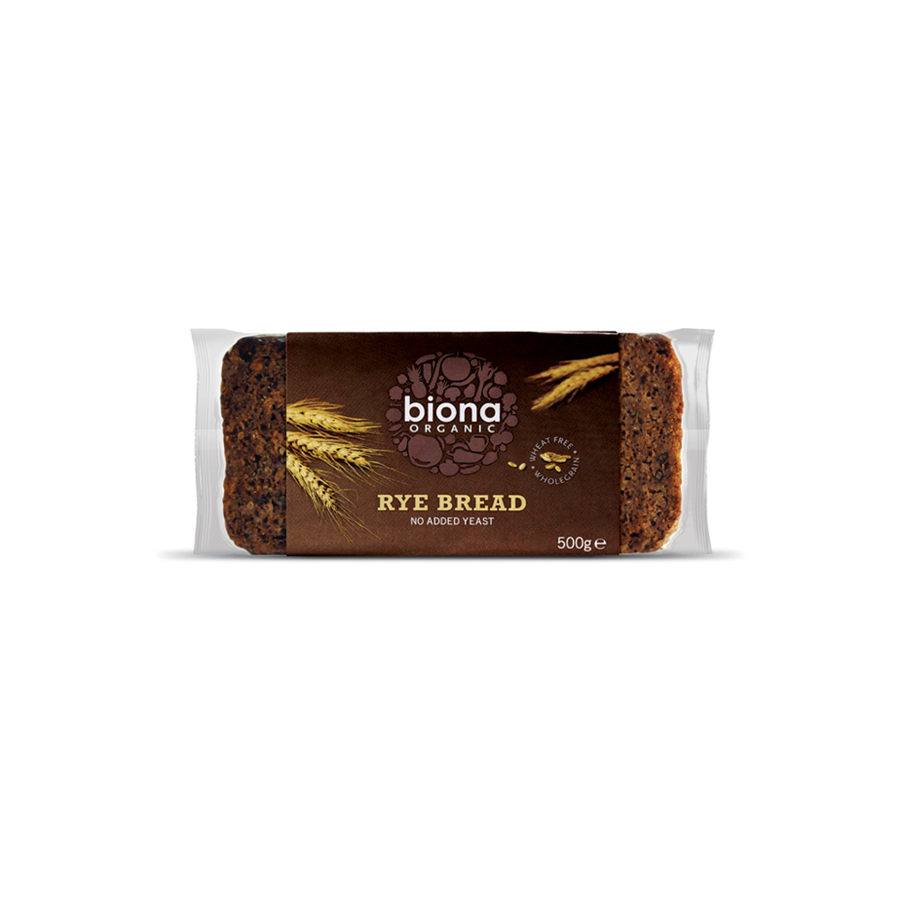 Biona Organic Rye Bread 500g | Grape Tree