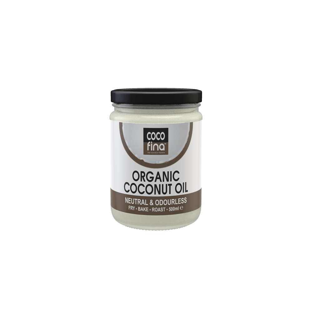 Shop Cocofina Organic Odourless Coconut Oil 500ml Online - Grape Tree