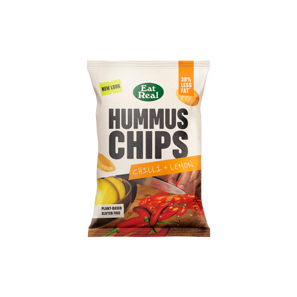 Eat Real Chilli And Lemon Hummus Chips 110g | Snacks | Grape Tree