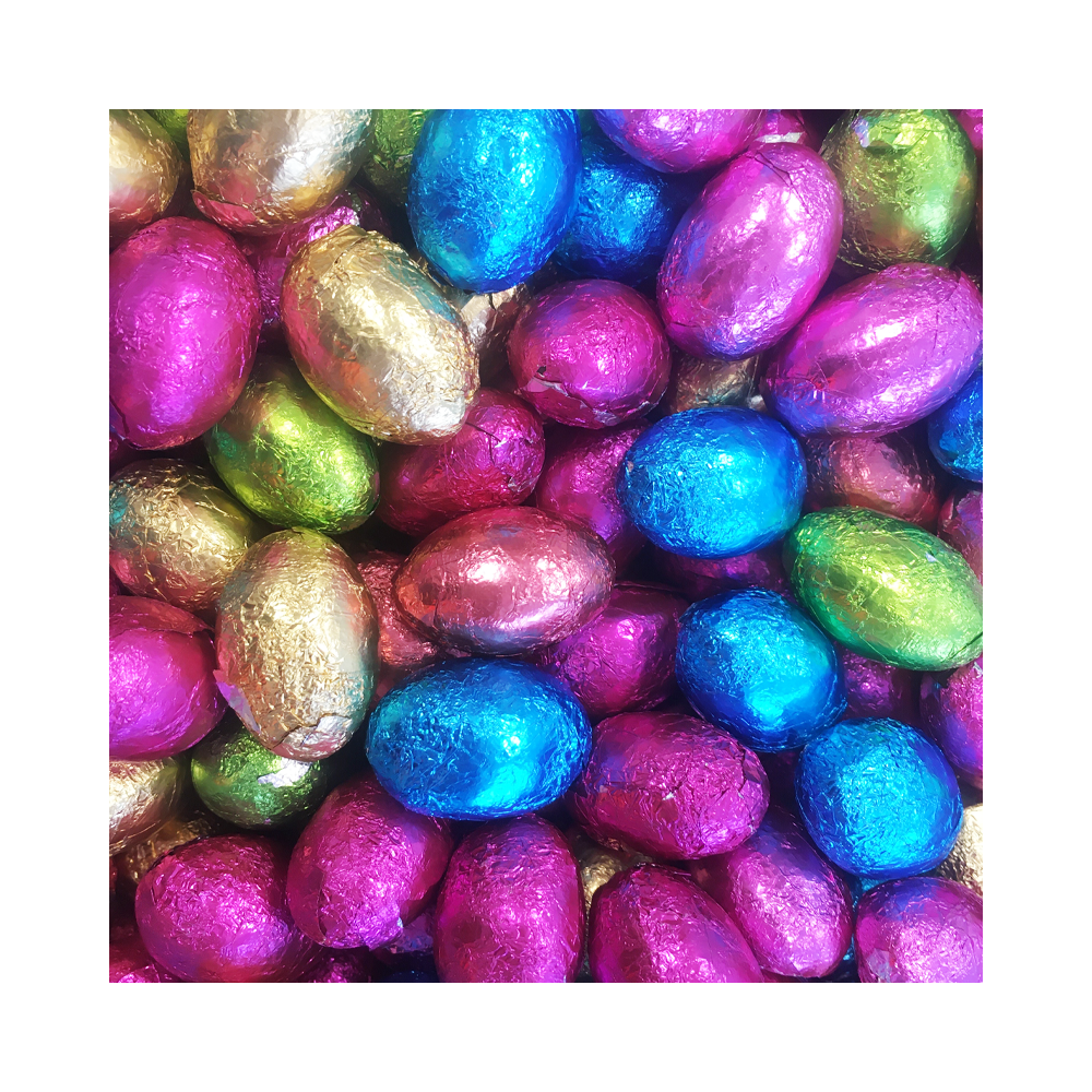 Grape Tree Foil Wrapped Milk Chocolate Mini Eggs 400g