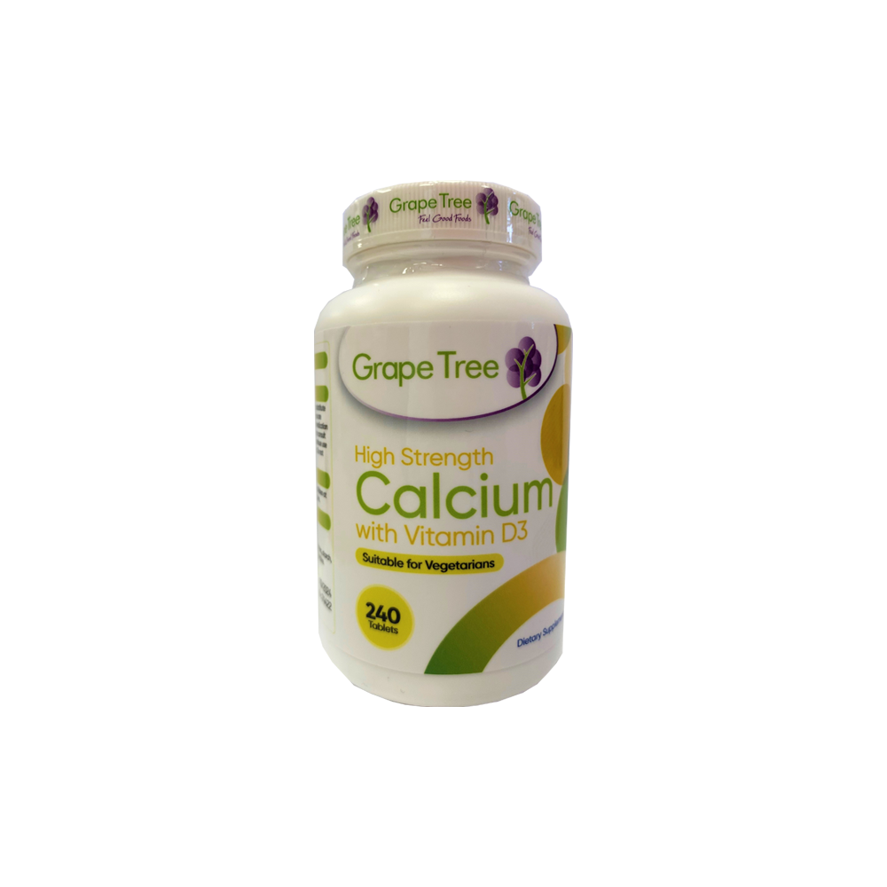 Order Grape Tree Calcium With Vitamin D3 Tablets 240s Online