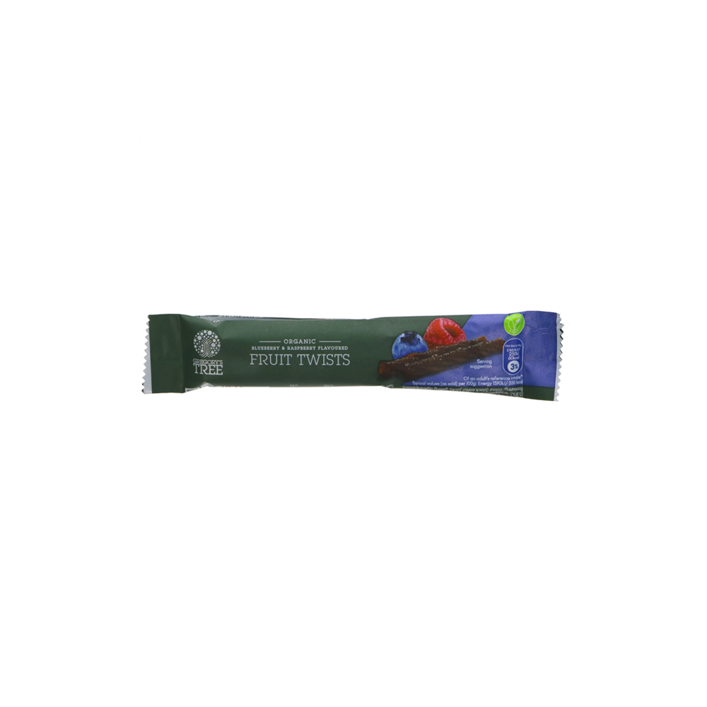 Gregory's Tree Blueberry And Raspberry Fruit Twists 18g | Grape Tree