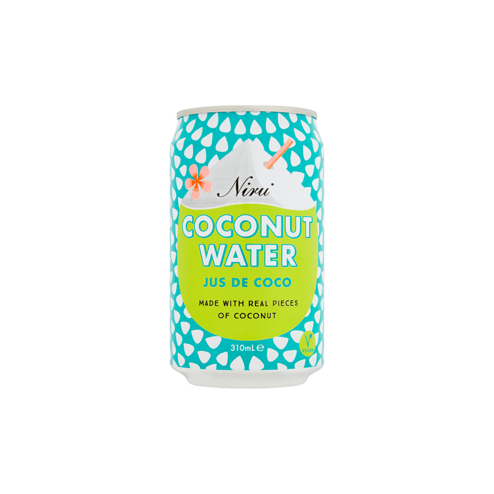 Buy Niru Coconut Water With Coconut Pieces 310ml Online - Grape Tree