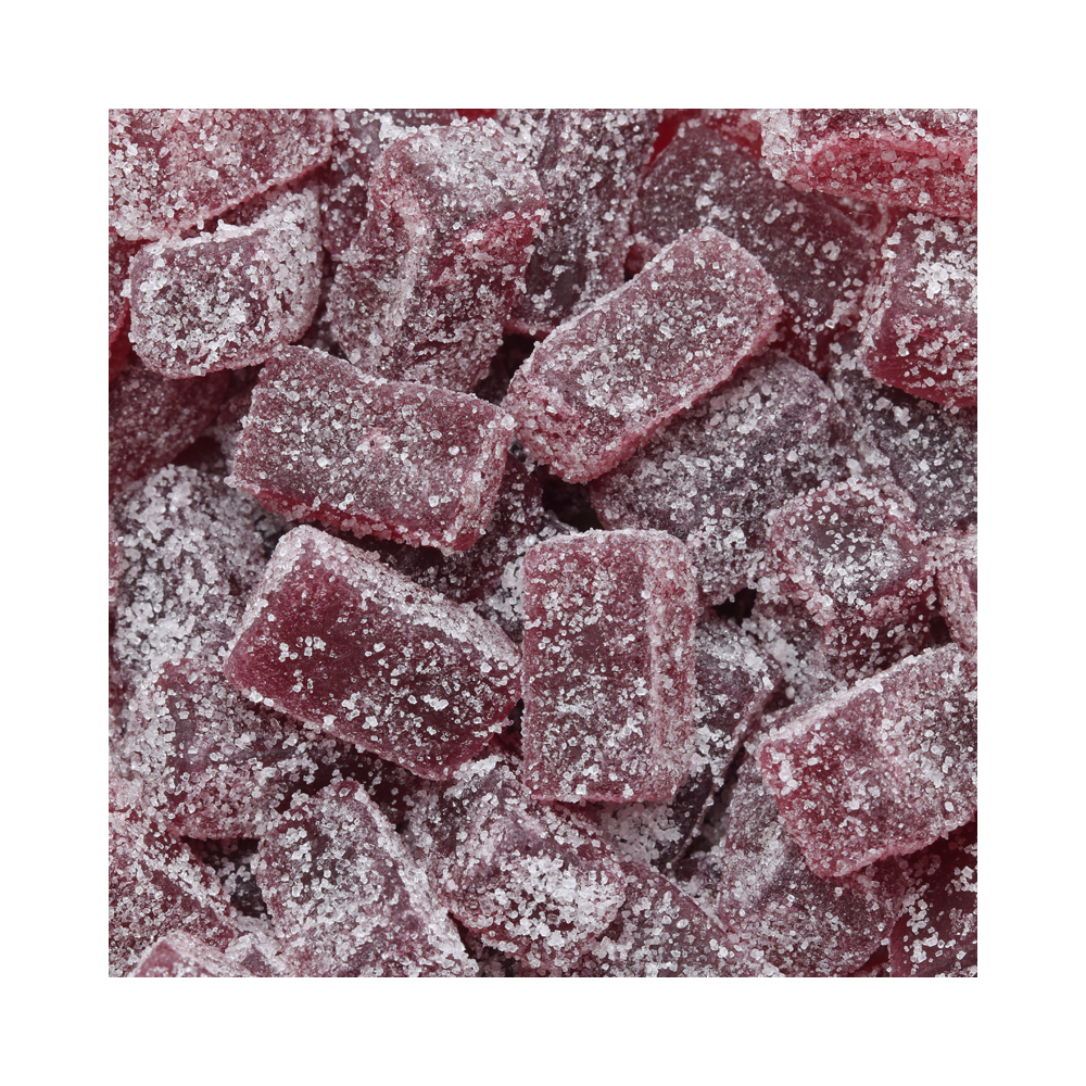 Vegan Sugar Coated Chilli Cube Jellies 500g